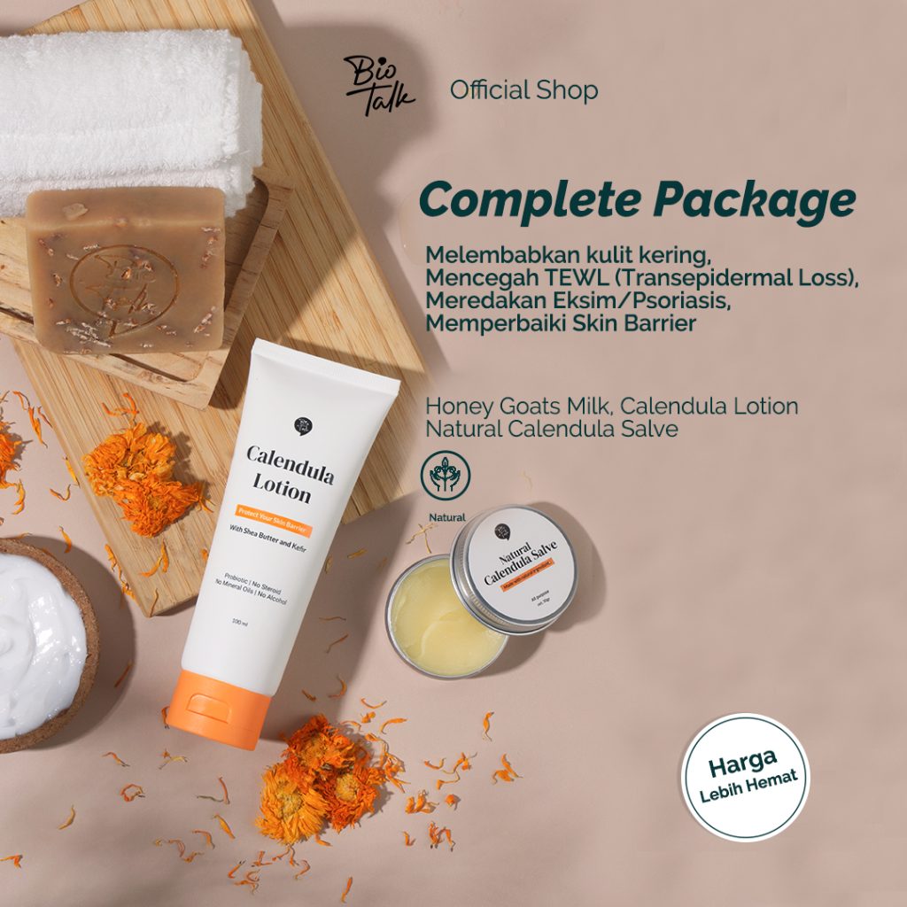 Natural Calendula Salve untuk Eksim & Psoriasis | Biotalk
