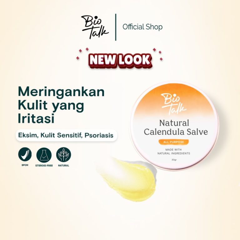 Natural Calendula Salve untuk Eksim & Psoriasis | Biotalk